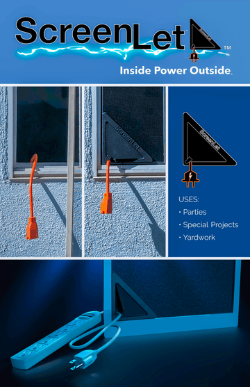 ScreenLet: Window Screen Utility Door